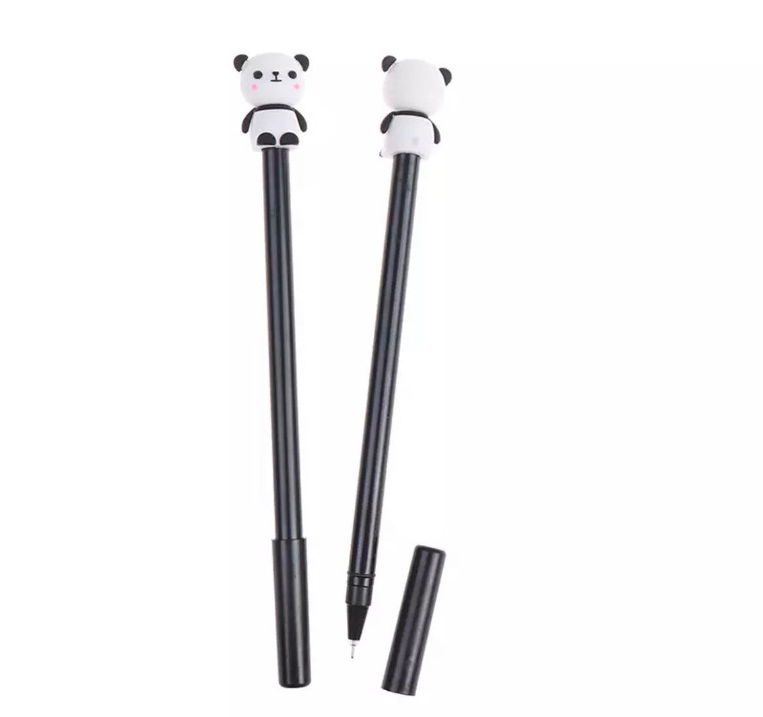 Panda Pen, Kawaii Pen, Animal Pen, Pen With Panda, Cute Pen, Party Bag ...