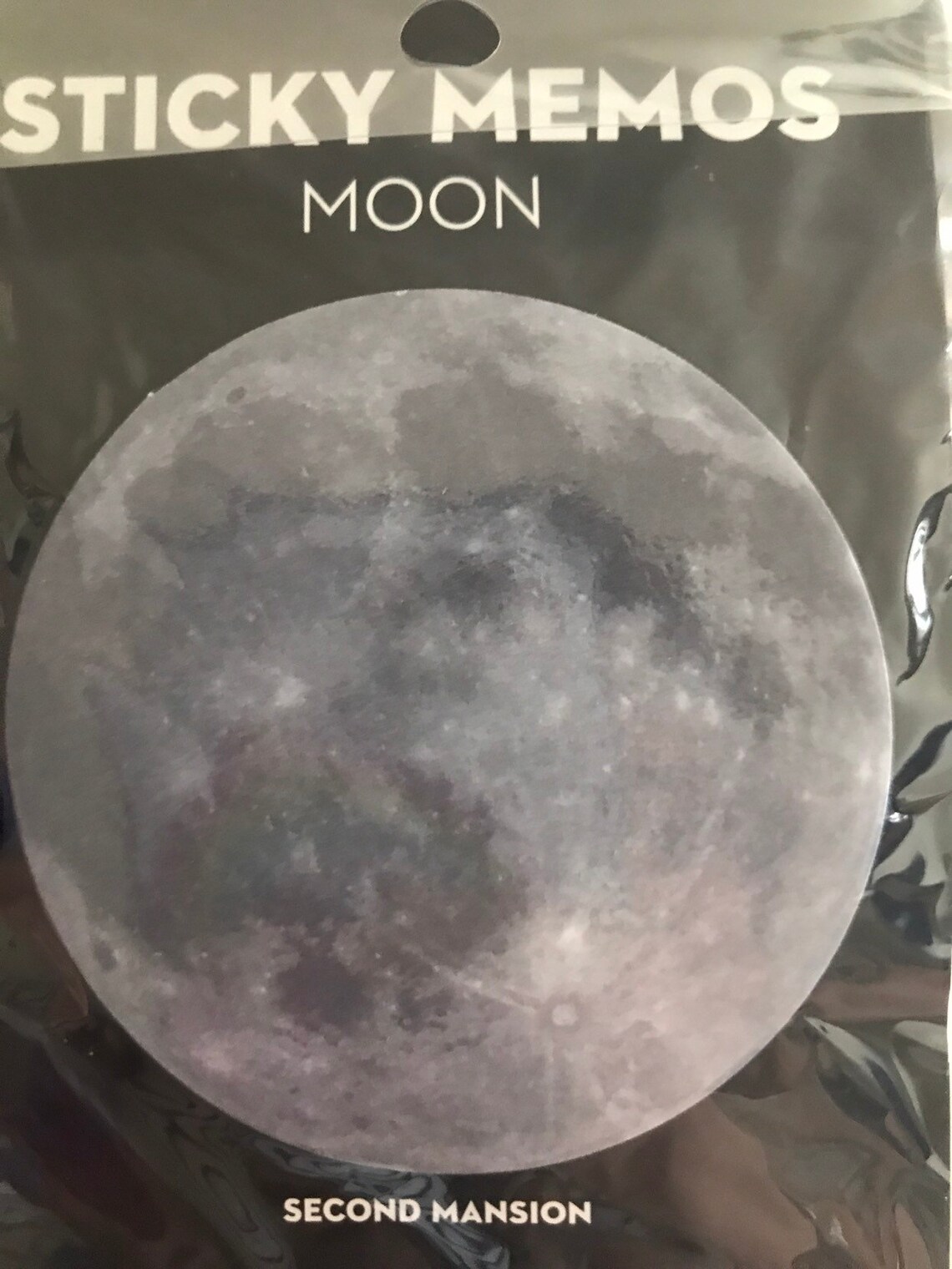 Moon Sticky Notes Earth Sticky Notes Moon Paper Space | Etsy