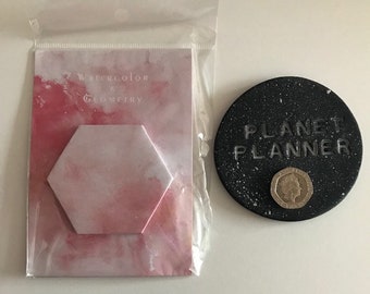Hexagon Sticky Notes - Etsy
