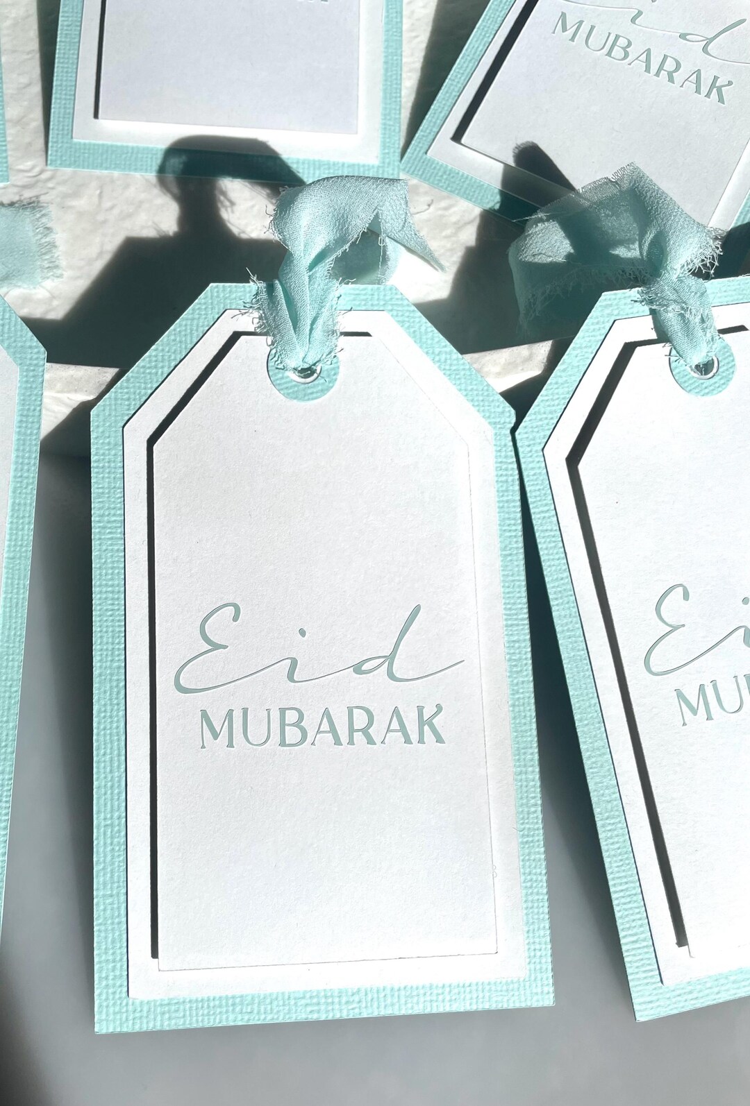 Eid Gift Tag Set, Eid Gift Tags, 6 Eid Gift Tags, Eid Mubarak Gift Tags ...