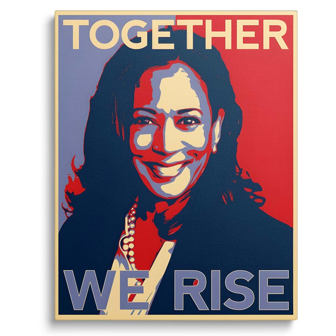 Empowering Leadership Canvas Wall Art Set Inspiring Political Art ...
