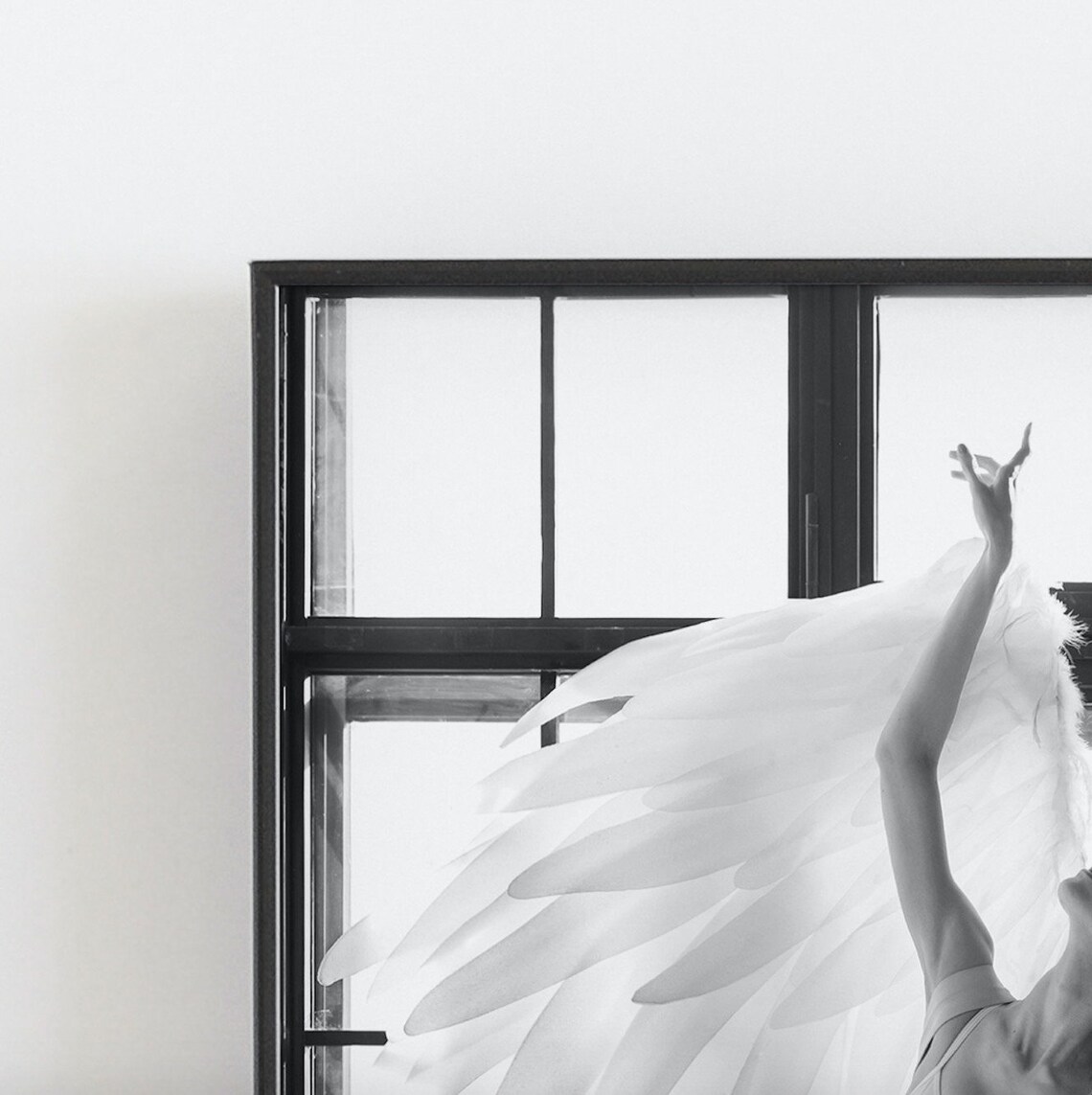 Window Angel Print Guardian Angel Poster Fallen angel Wall | Etsy