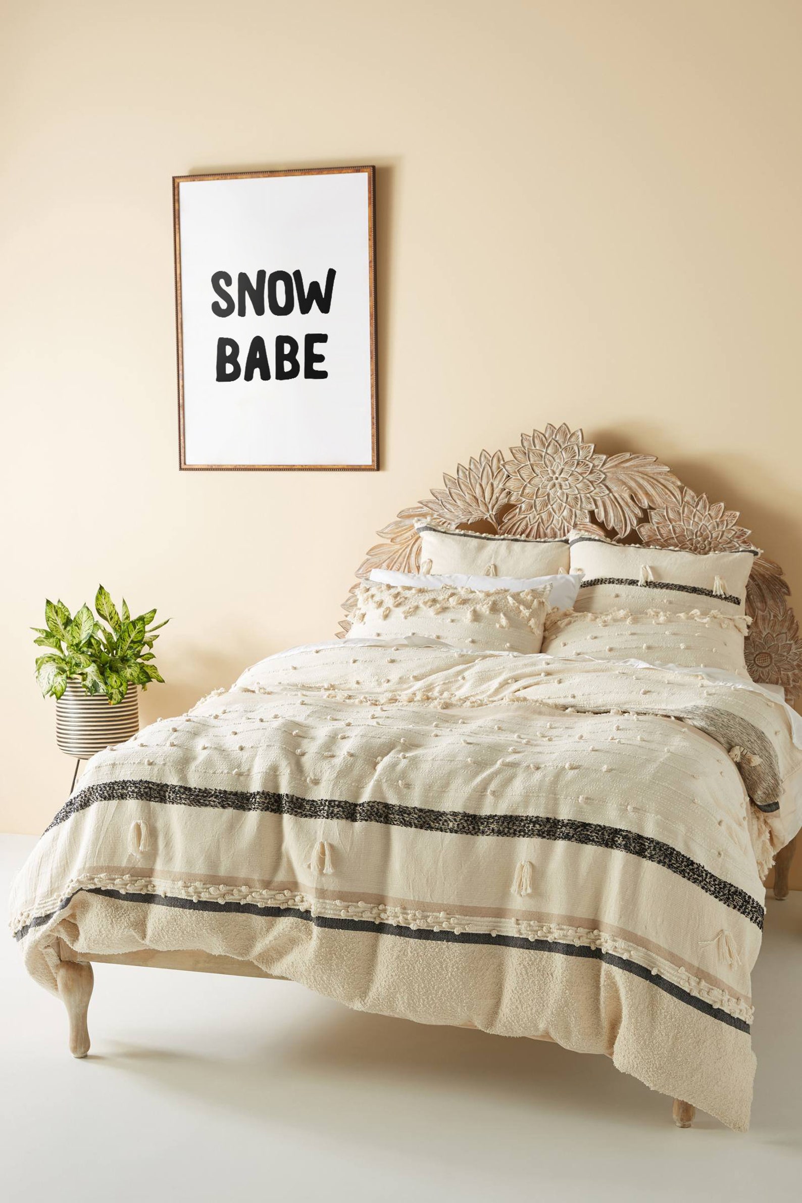 Snow Babe Poster, Snow Queen Print, Handwritten Snow Babe Minimalist ...