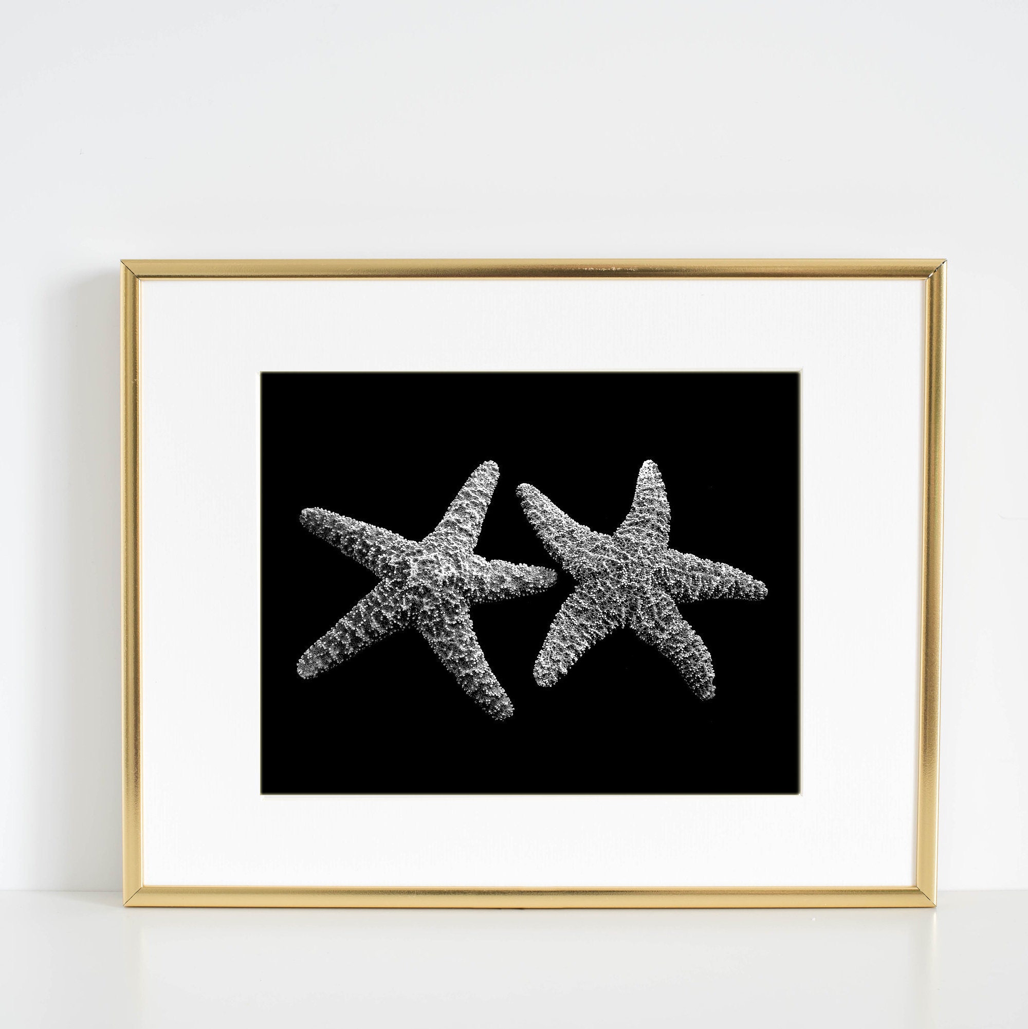 Sea Stars Print Starfish Poster Mermaid Decor Coastal - Etsy Canada
