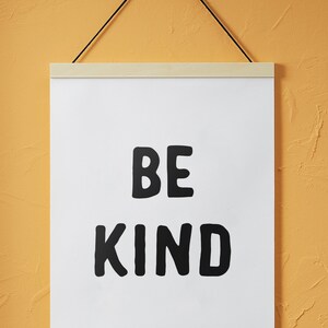 Be Kind Print Kind Poster Be Kind Quote Kind Saying Boho - Etsy