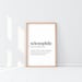 Selenophile Definition Print Selenophile Poster Moon Lover - Etsy