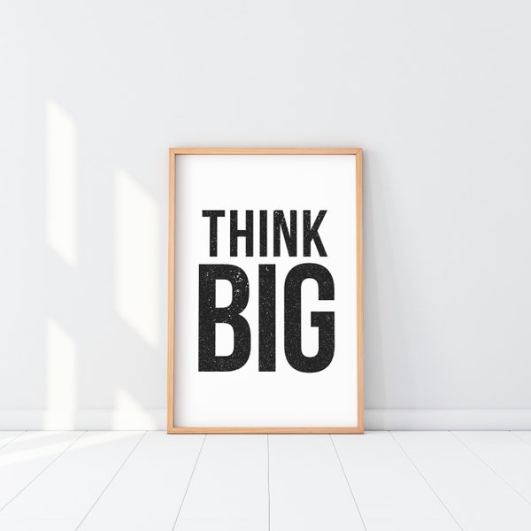 Think Big - Etsy