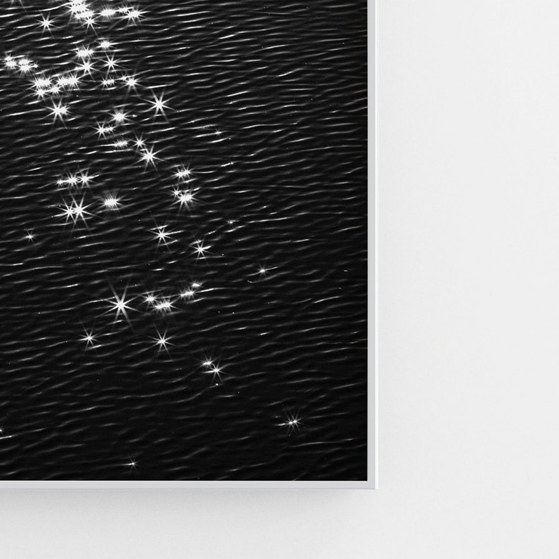 Lake Stardust Print Light Reflection Poster Boho Chic - Etsy