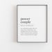 Power Couple Definition Print Amazing Couple Poster Power - Etsy