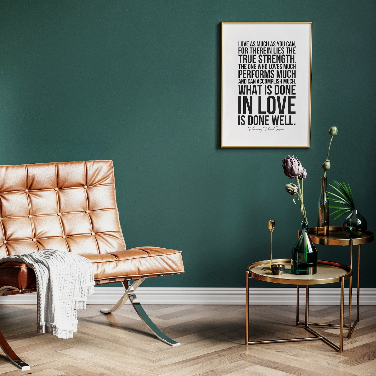 What is Done in Love Print the Power of Love Poster Van Gogh - Etsy