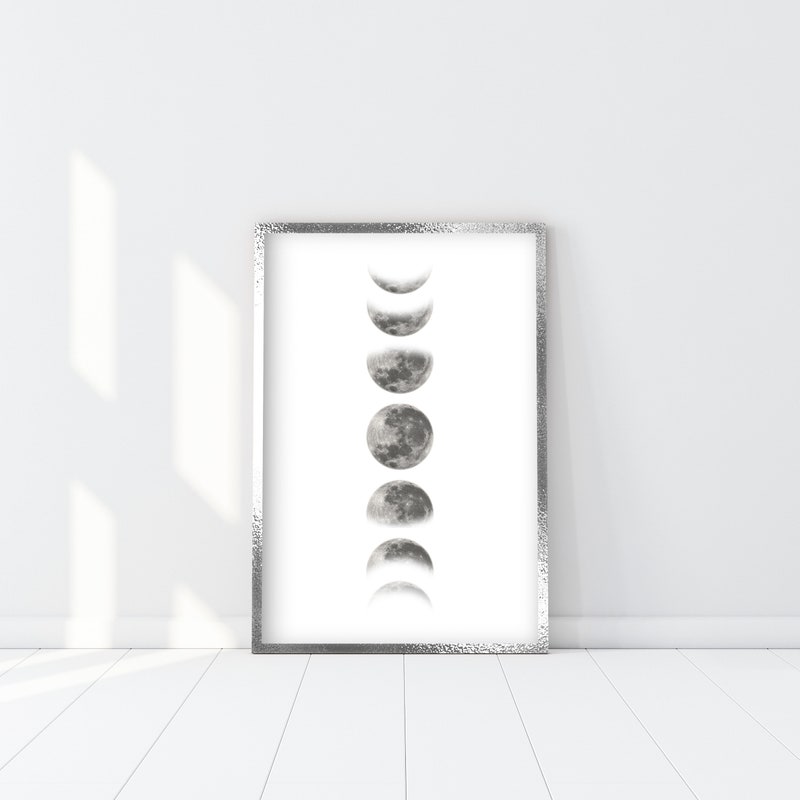 Moon Poster - Etsy