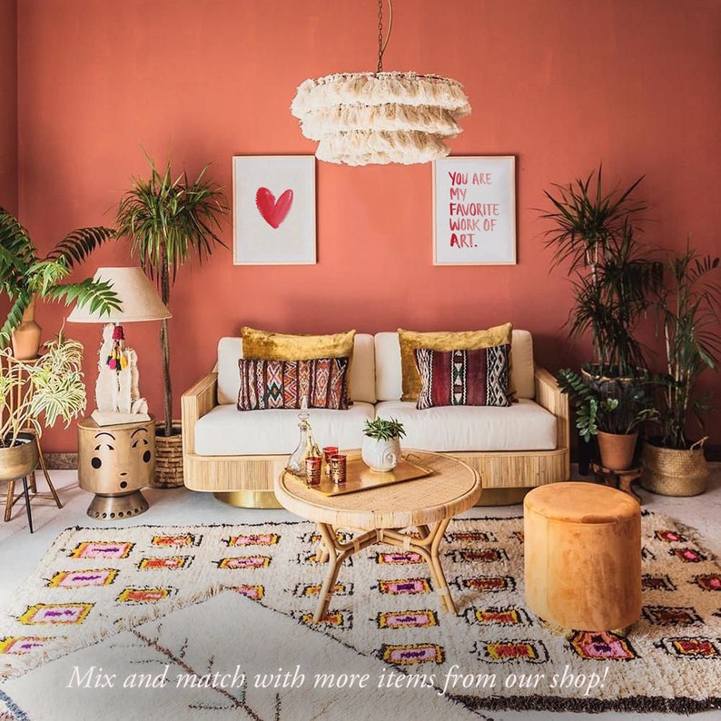 Red Watercolor Heart Print Ruby Heart Poster Love Wall Art | Etsy