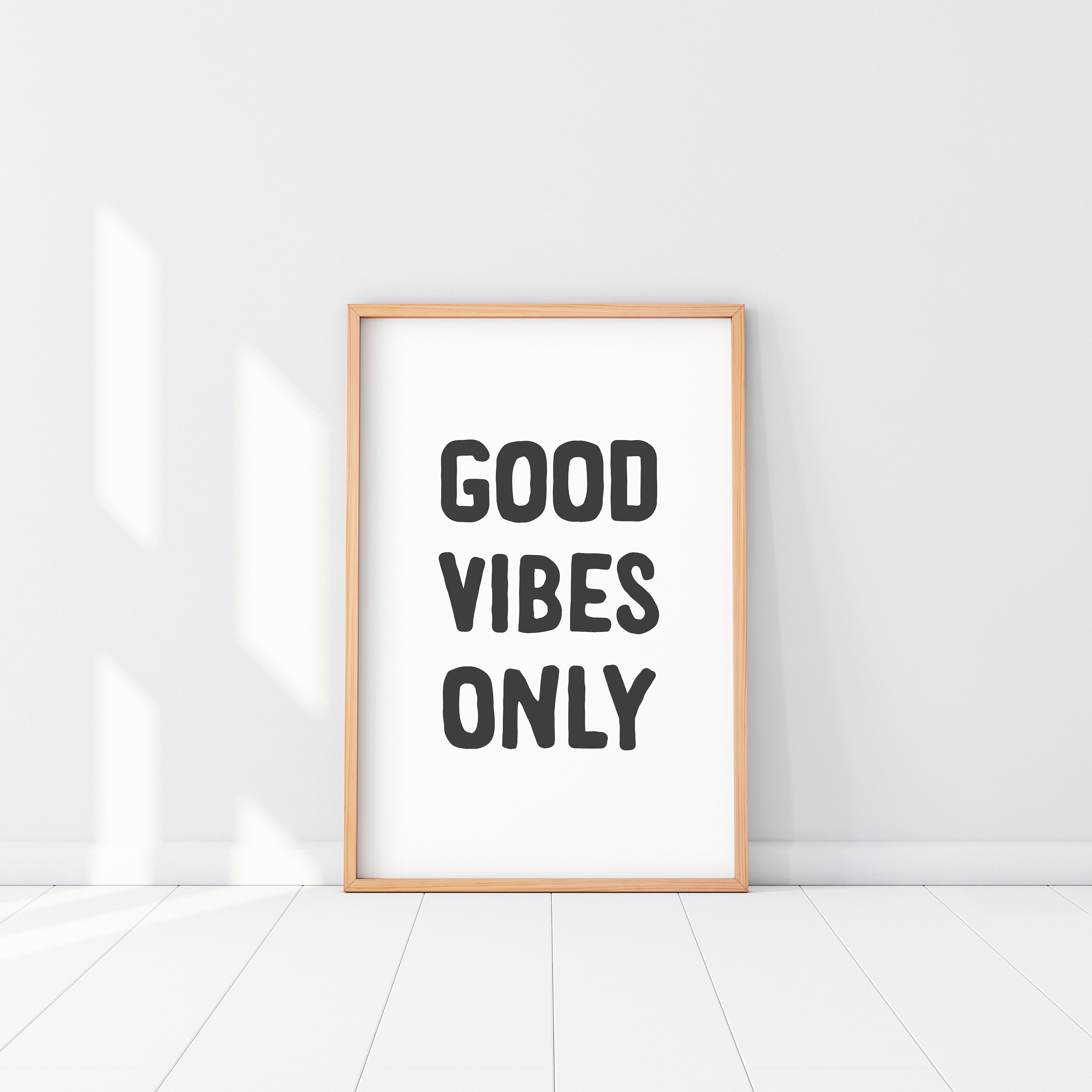 Good Vibes Only Print Good Vibes Poster Vibes Quote Vibes | Etsy