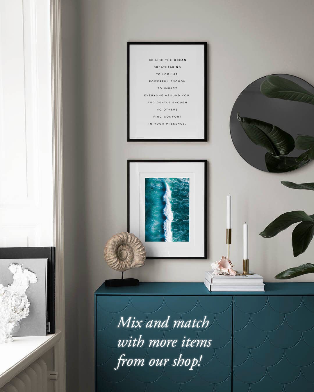 Like the Ocean Poster, Breathtaking to Look At, Powerful Enough to ...