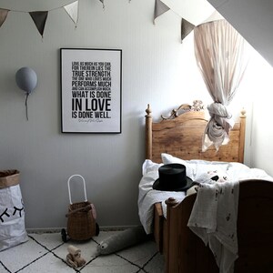 What is Done in Love Print, the Power of Love Poster, Van Gogh Quote ...