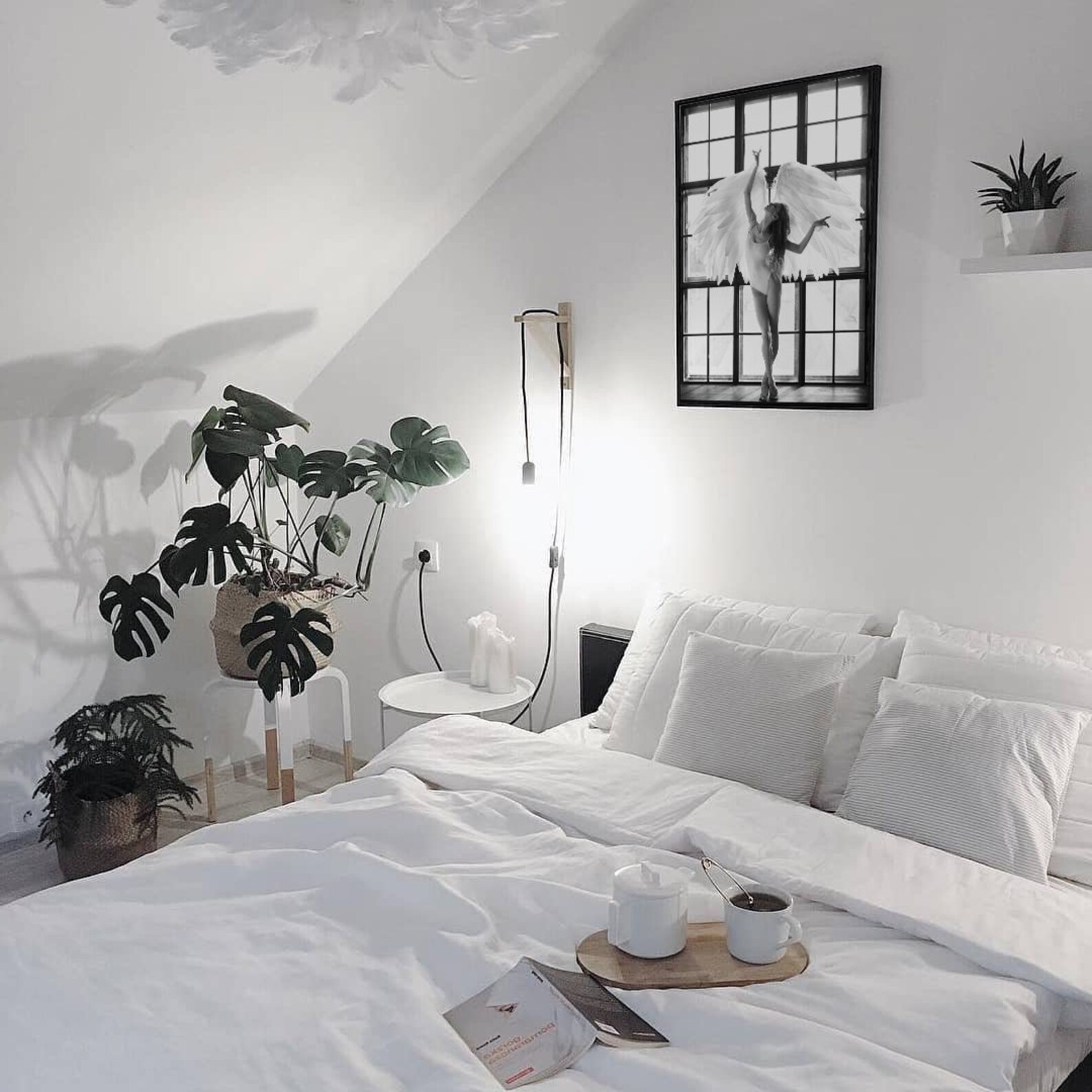 Window Angel Print Guardian Angel Poster Fallen Angel Wall - Etsy