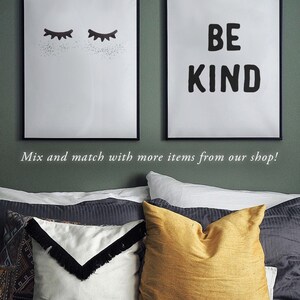 Be Kind Print Kind Poster Be Kind Quote Kind Saying Boho - Etsy