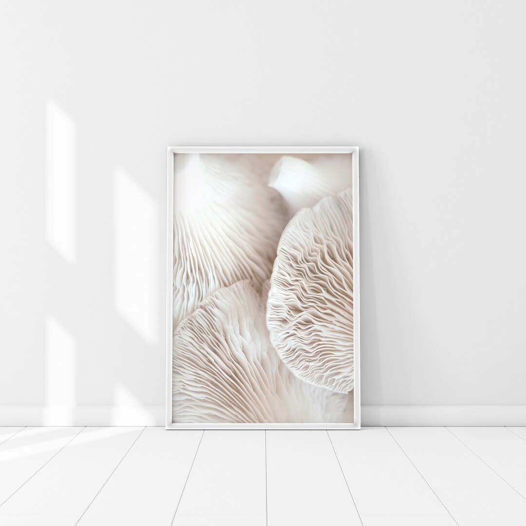 Mushroom Dream Poster, Mushroom Decor, Neutral Wall Art, Mushroom ...