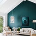 Ocean Circle Print Enso Ring Enso Circle Poster Enso Art - Etsy