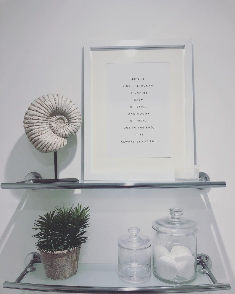 Ocean Quote, Life is Like the Ocean, It Can Be Calm or Still, and Rough ...