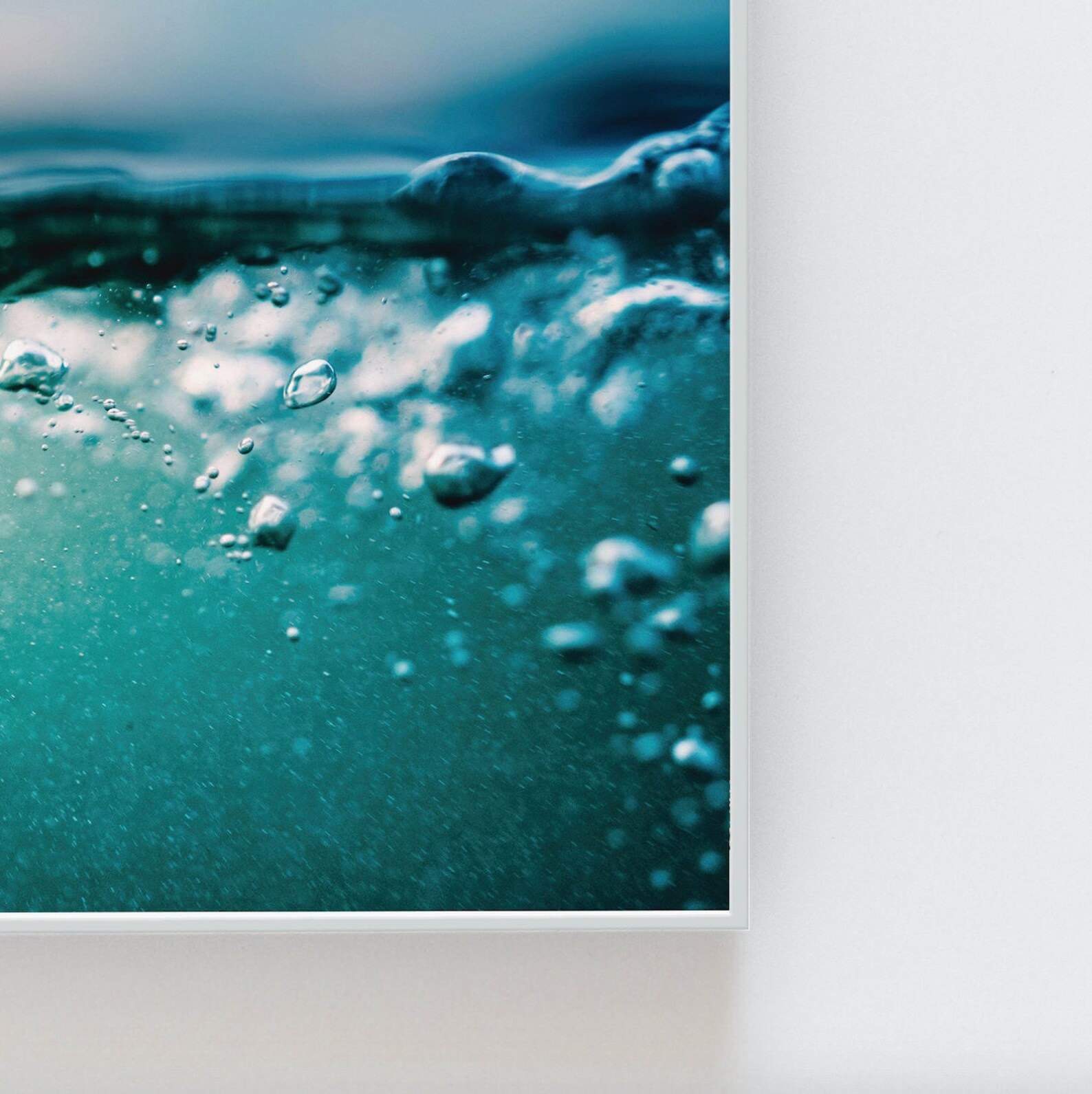 Ocean Close up Print, Ocean Surf Poster, Ocean Art, Fresh Water Poster ...
