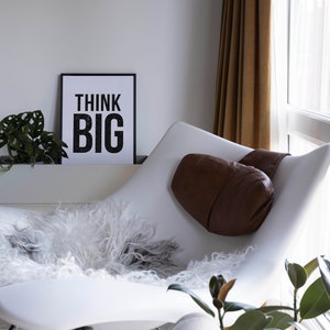 Think Big Print, Think Big Poster, Think Wall Art, Think Big Art, Kids ...