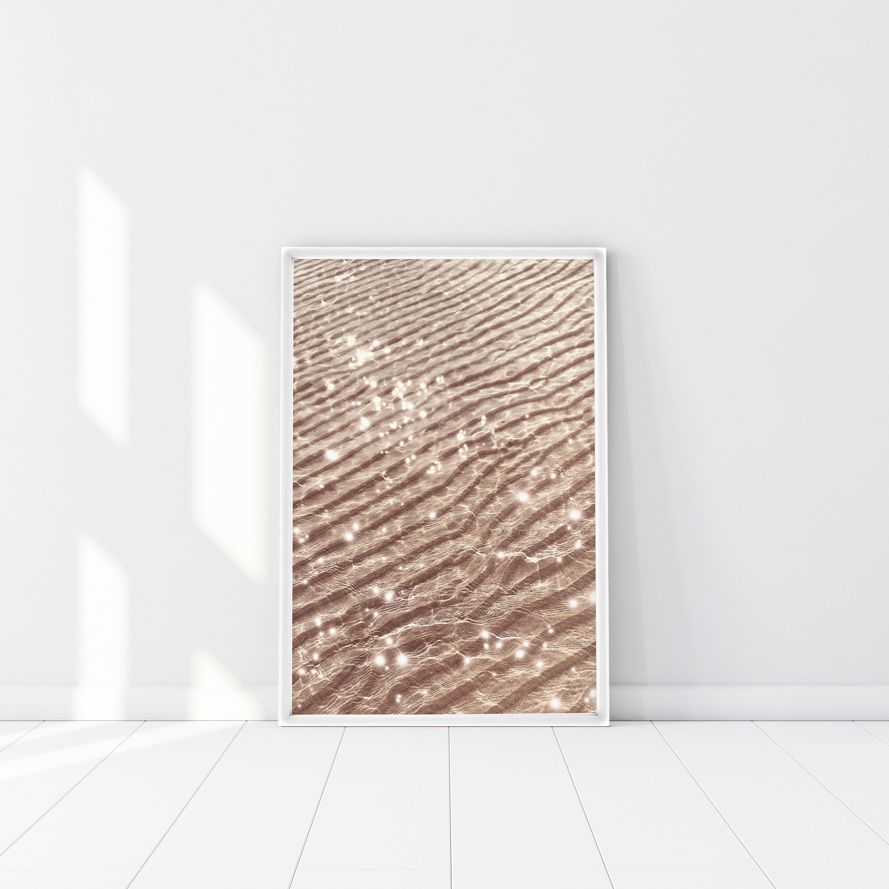 Shiny Sand Print, Sand Dunes Poster, Sand Art, Neutral Boho Poster ...