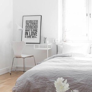What is Done in Love Print, the Power of Love Poster, Van Gogh Quote ...
