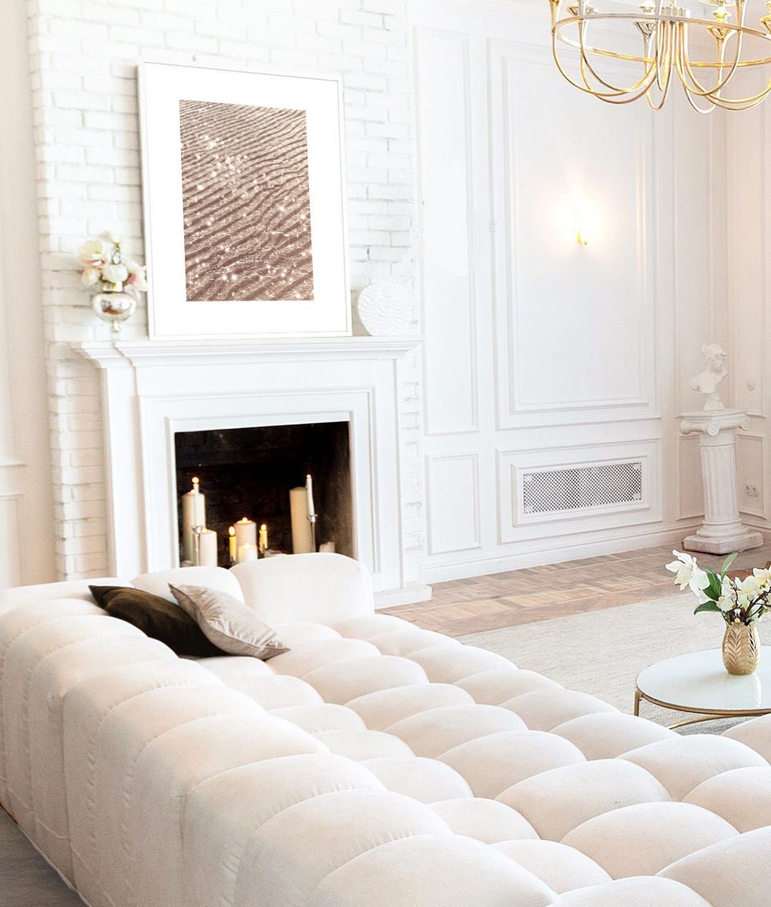 Shiny Sand Print, Sand Dunes Poster, Sand Art, Neutral Boho Poster ...