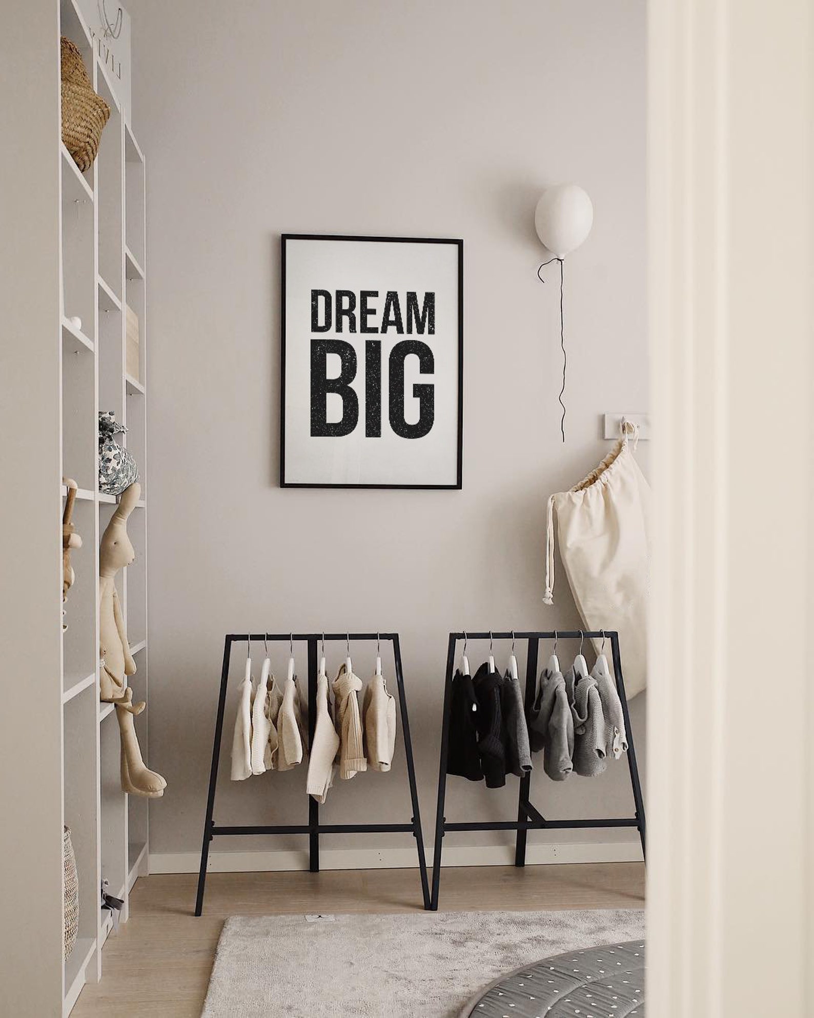Dream Big Print Dream Big Poster Dream Wall Art Dream Big | Etsy