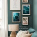 Ocean Circle Print Enso Ring Enso Circle Poster Enso Art - Etsy