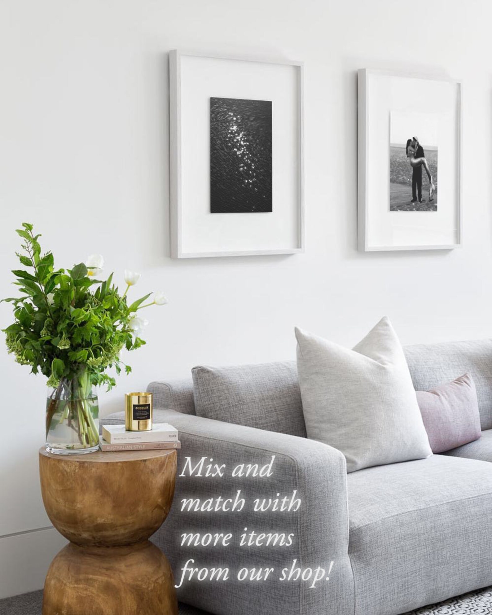 Lake Stardust Print Light Reflection Poster Boho Chic | Etsy