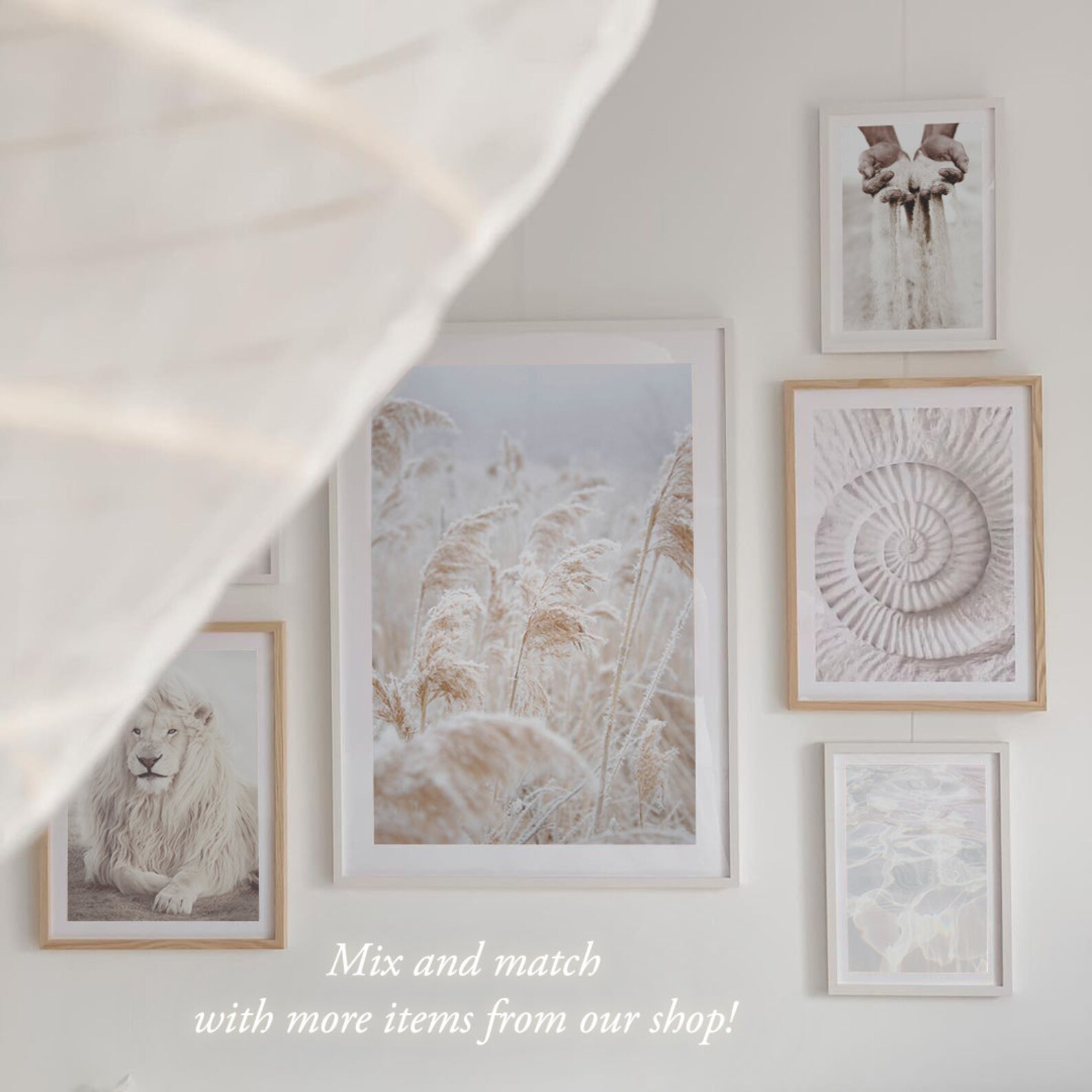 Into the Reeds Print Pampas Art Neutral Botanical Print - Etsy