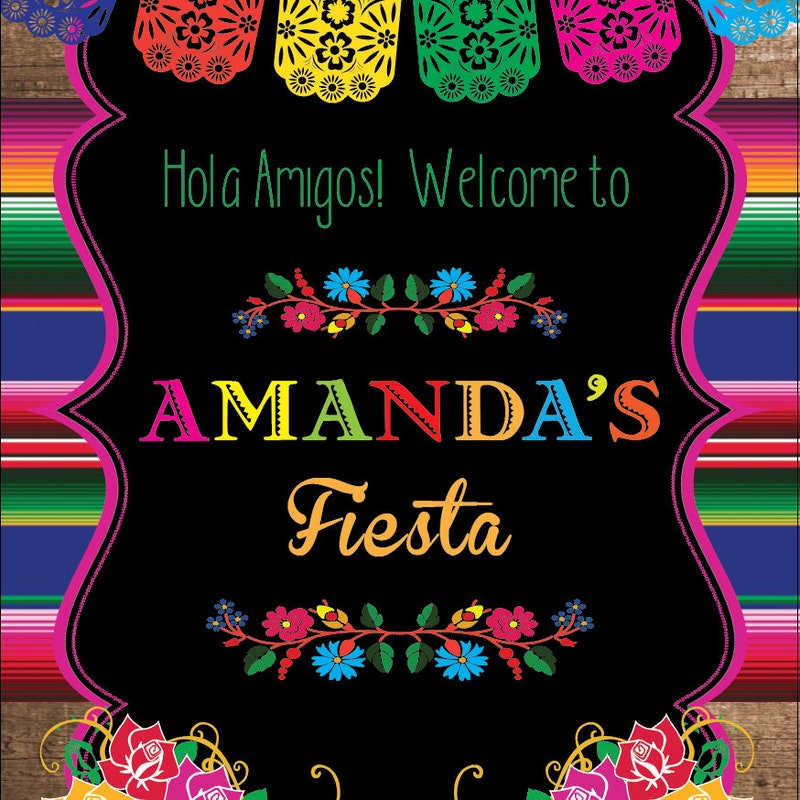 Fiesta Sign - Etsy