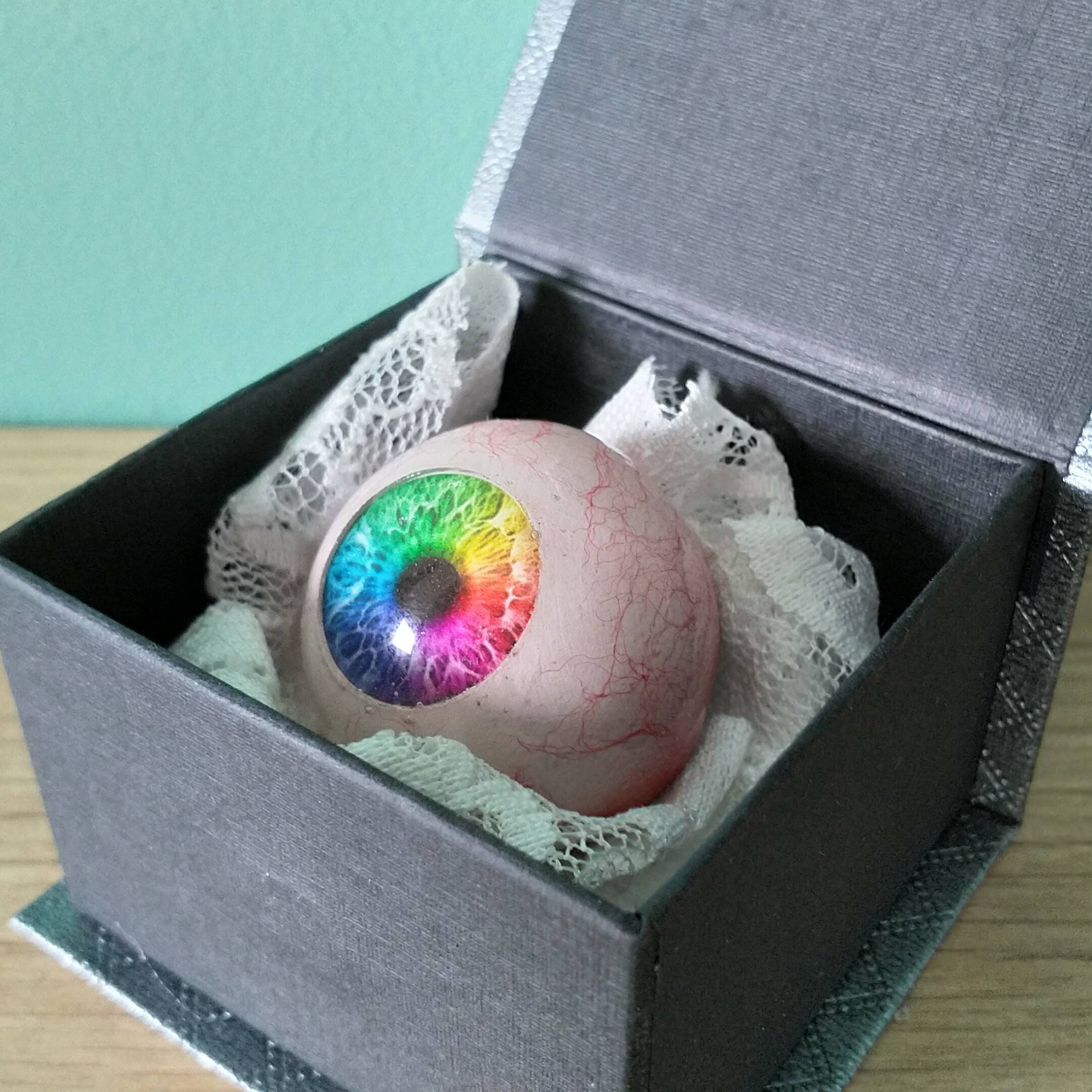 Complete round LGBTQ human eyeball queer eye gay eye | Etsy