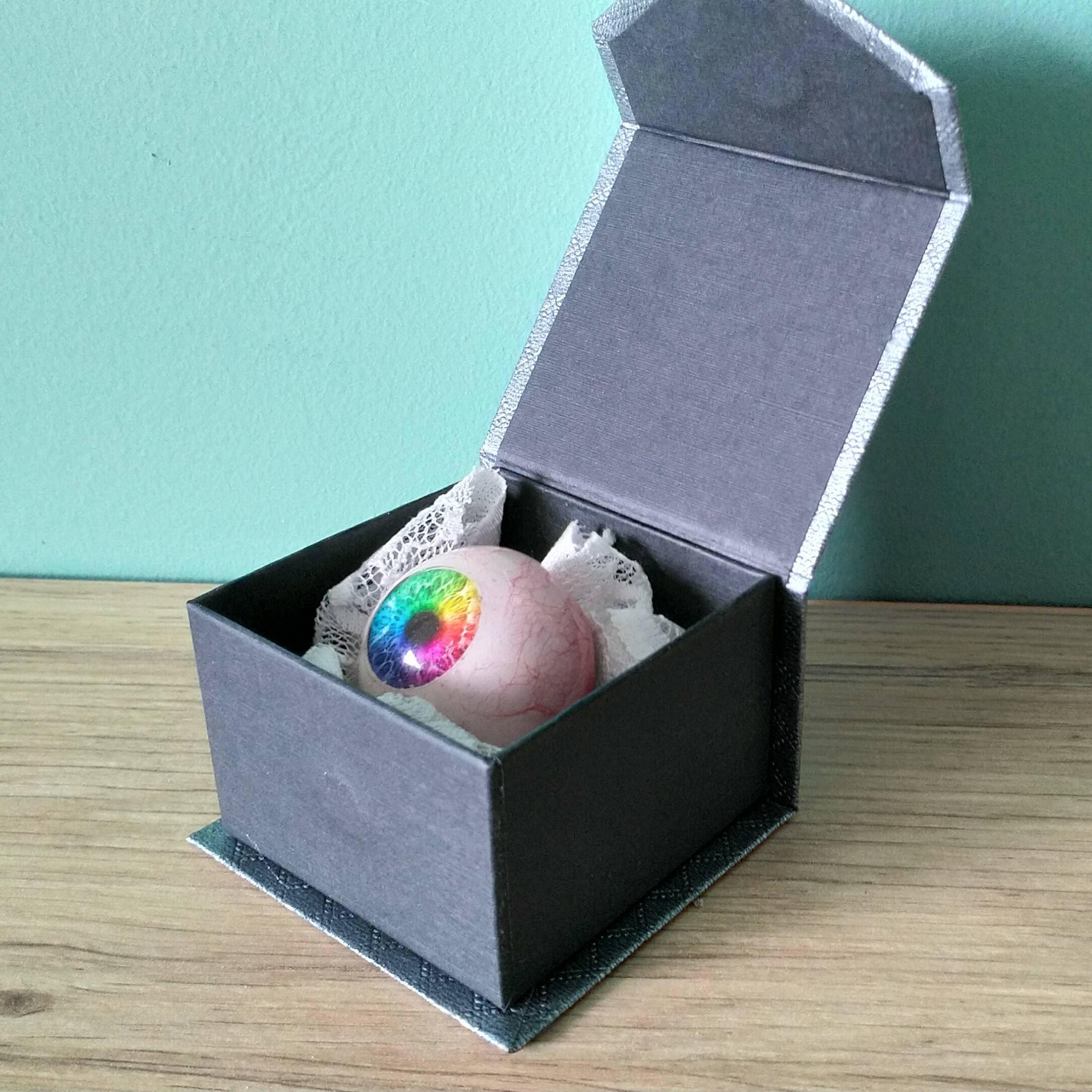 Complete round LGBTQ human eyeball queer eye gay eye | Etsy