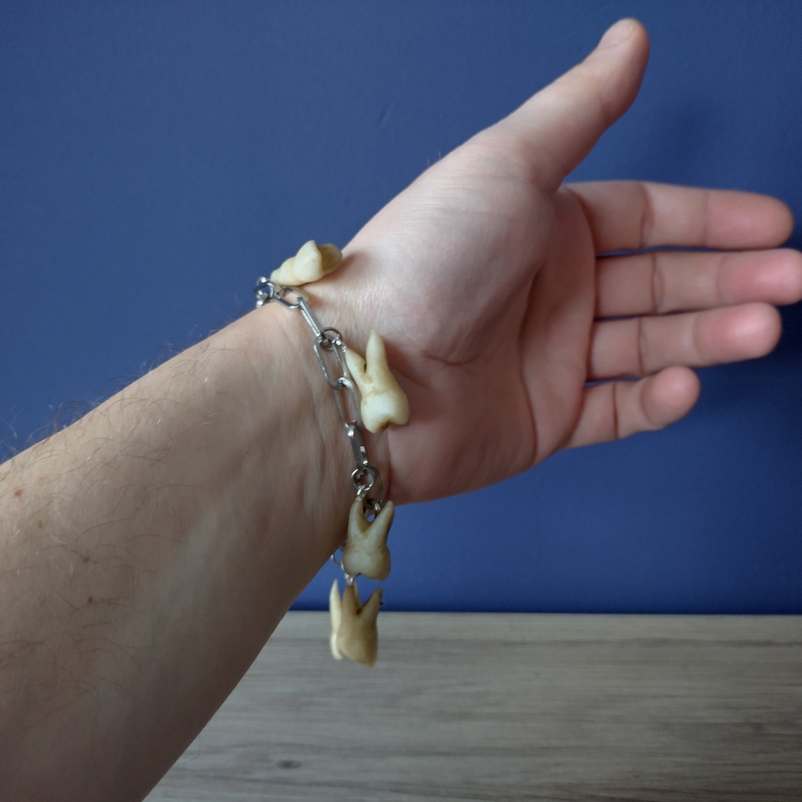 Strangers From Hell Human Teeth Bracelet Replica Prop Oddity - Etsy