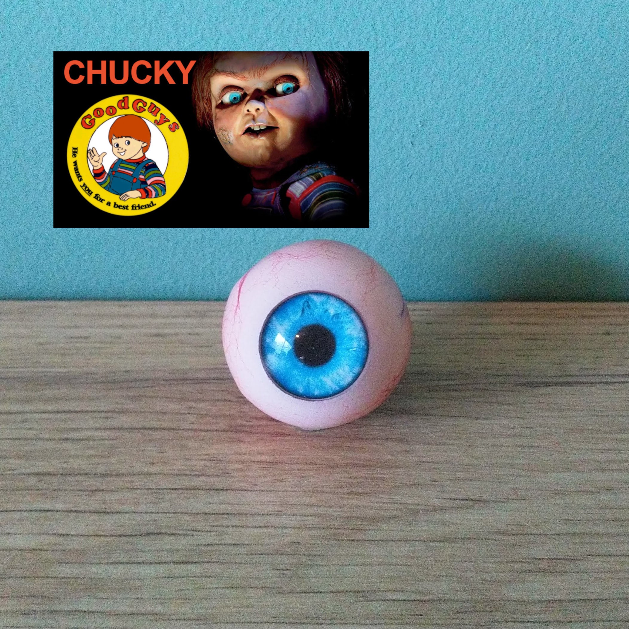 SPECIAL Good Guy Chucky Realistic Eyeball Oddity Cabinet - Etsy