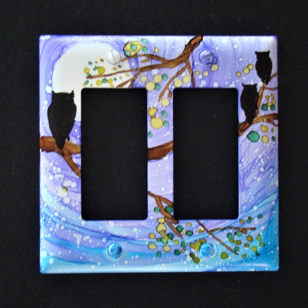 Owl Switch Plate - Etsy