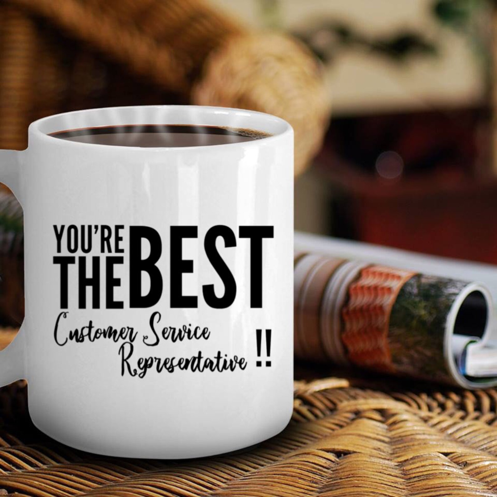 Customer Service Representative Mug Best Customer Service | Etsy