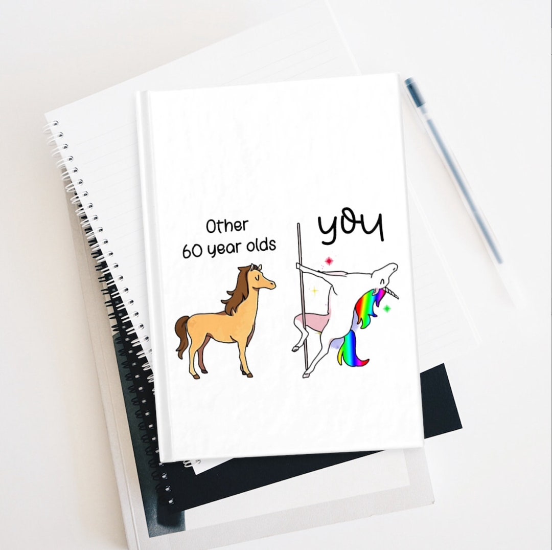60th Birthday Journal 60th Birthday Gifts for Women Ideas Funny Gift ...