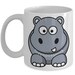 Hippopotamus Mug, Children's Hippo Mug Gift for Children, Kids Gift ...