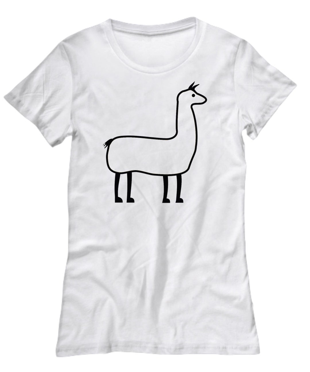 Llama Shirt, Llama, Llama Image, Cute Llama Gift, Gift for Her, Gift ...