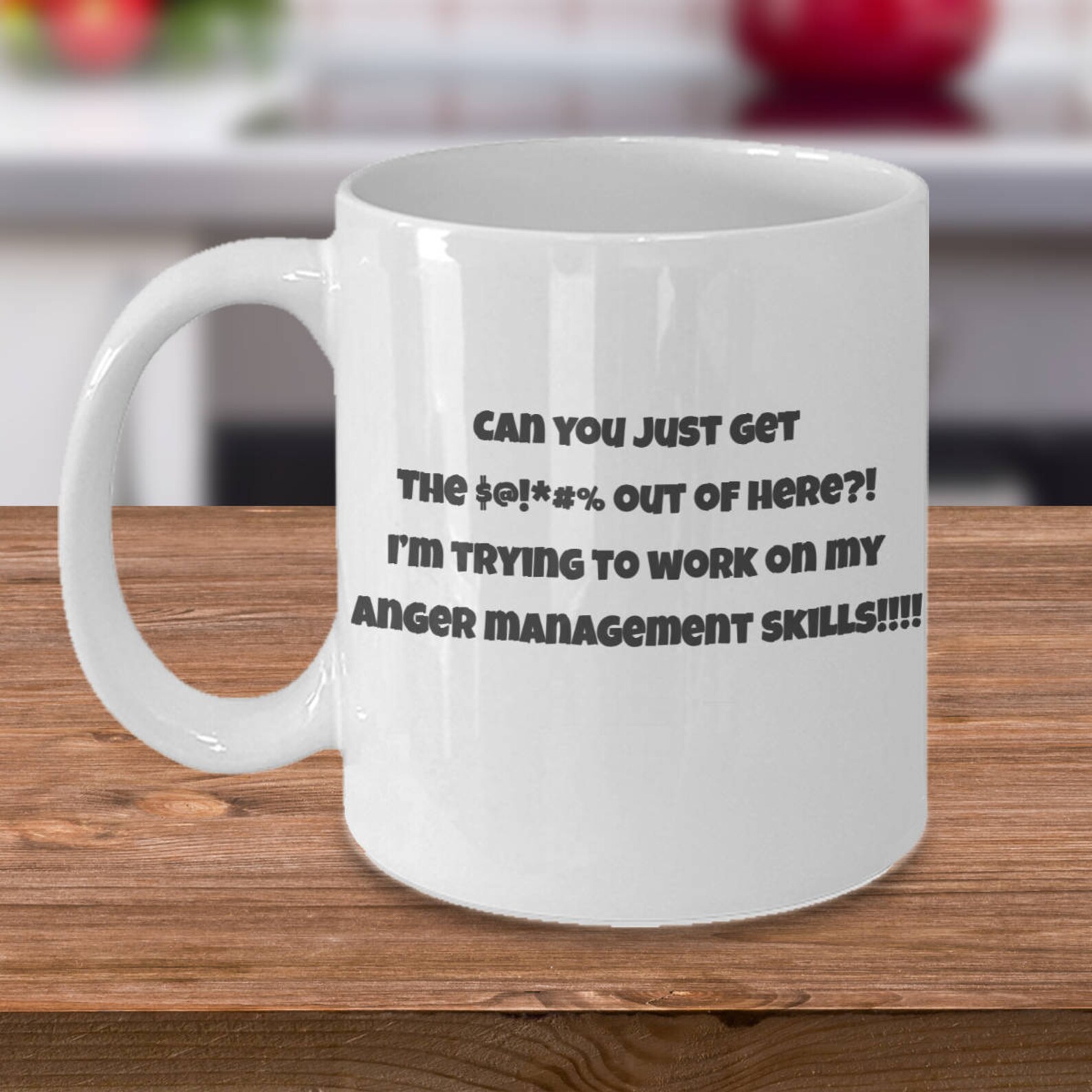 Anger Management Mug Can You Get the % Out of Here Im | Etsy