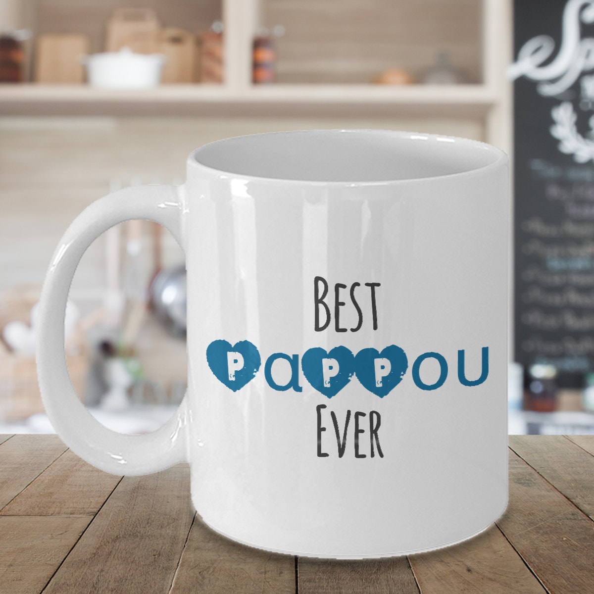 Pappou Mug Grandfather Mug Best Pappou Ever Greek - Etsy