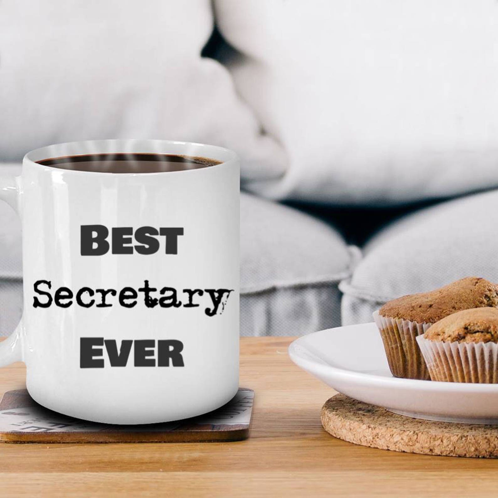 Secretary Mug Best Secretary Ever Mug Secretary Gift for - Etsy