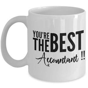 Accountant Mug, Best Accountant, Accountant Gift, Accountant, Gift for ...