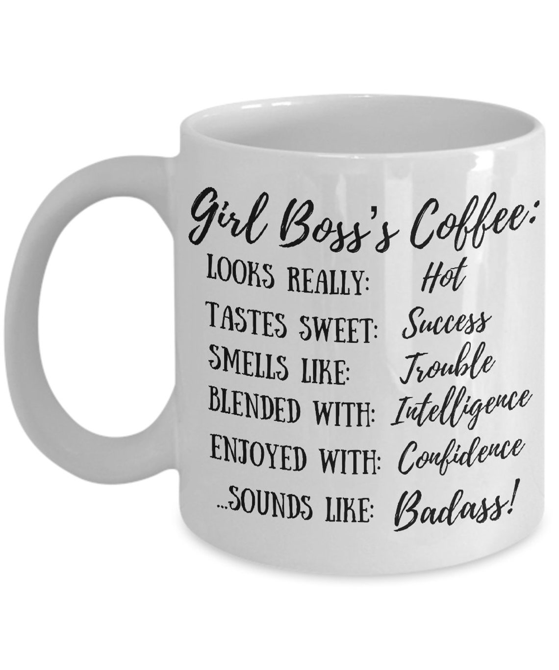 Girl Boss Coffee Mug Boss Lady Gift Girl Power Wife Mom Boss Mug Boss ...