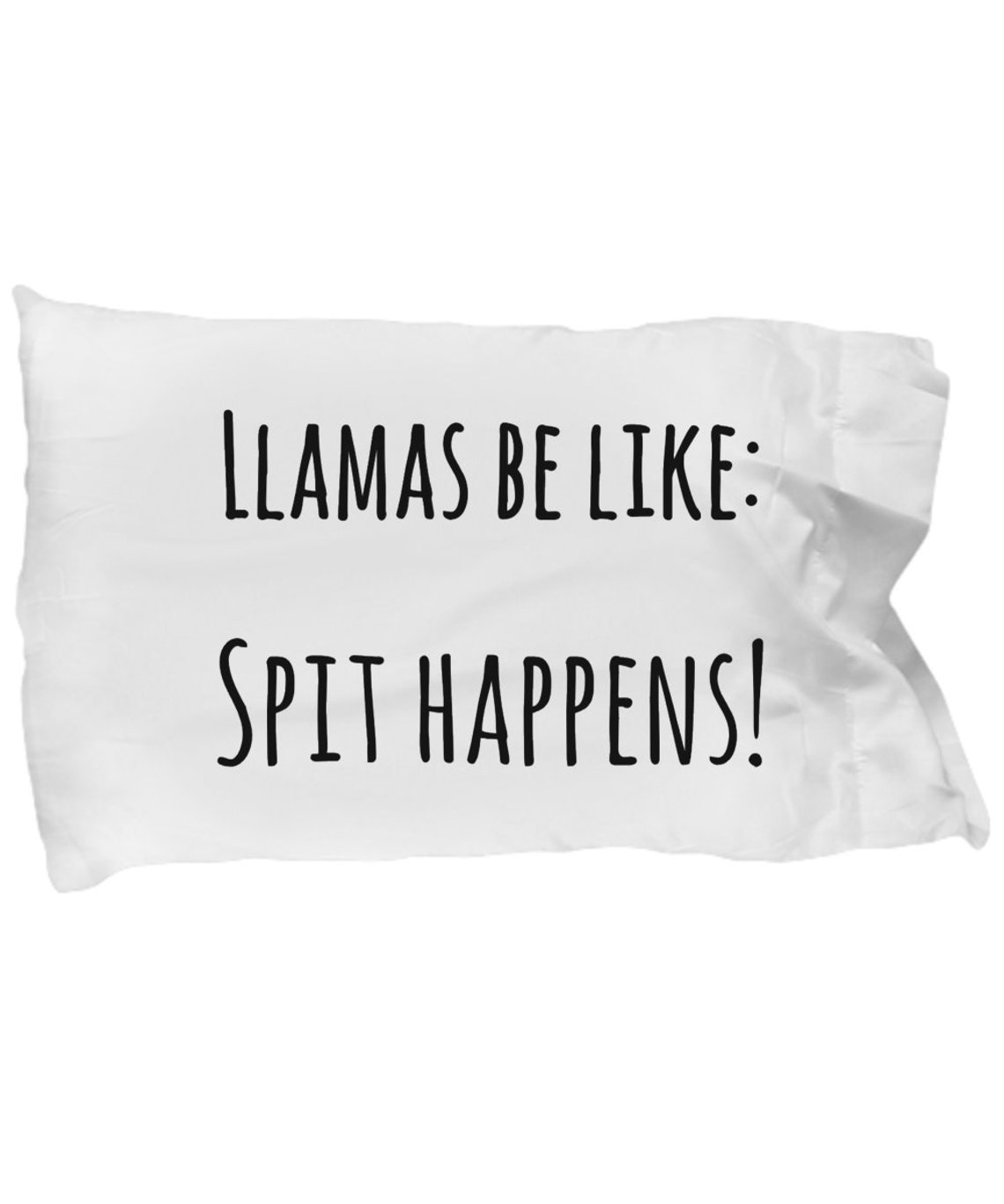 Spit Happens Llama Pillow Funny Llama Gifts Spit Happens | Etsy
