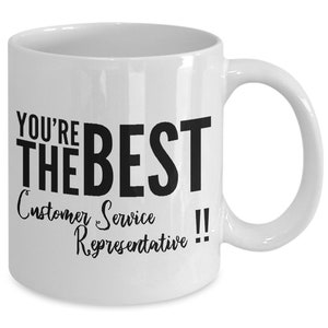 Customer Service Representative Mug, Best Customer Service ...